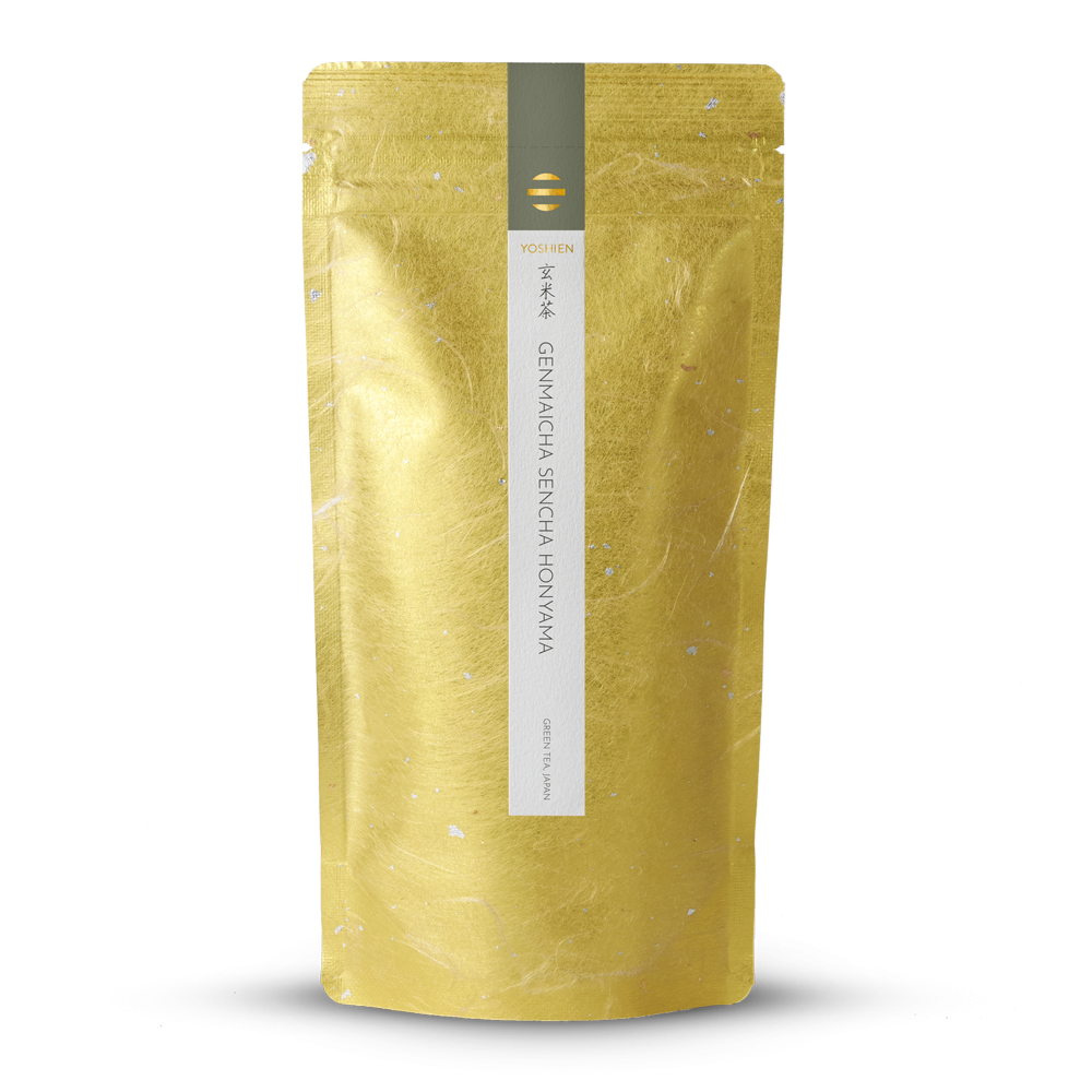 Genmaicha Set: Super Premium Honyama Sencha + Organic Matcha. 2x100g